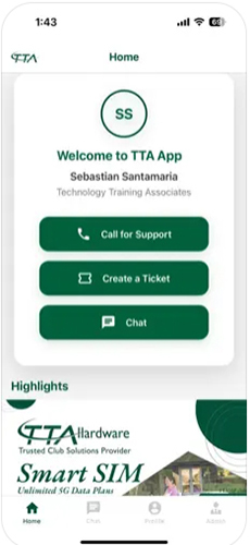 TTAapp | Technology Training Associates